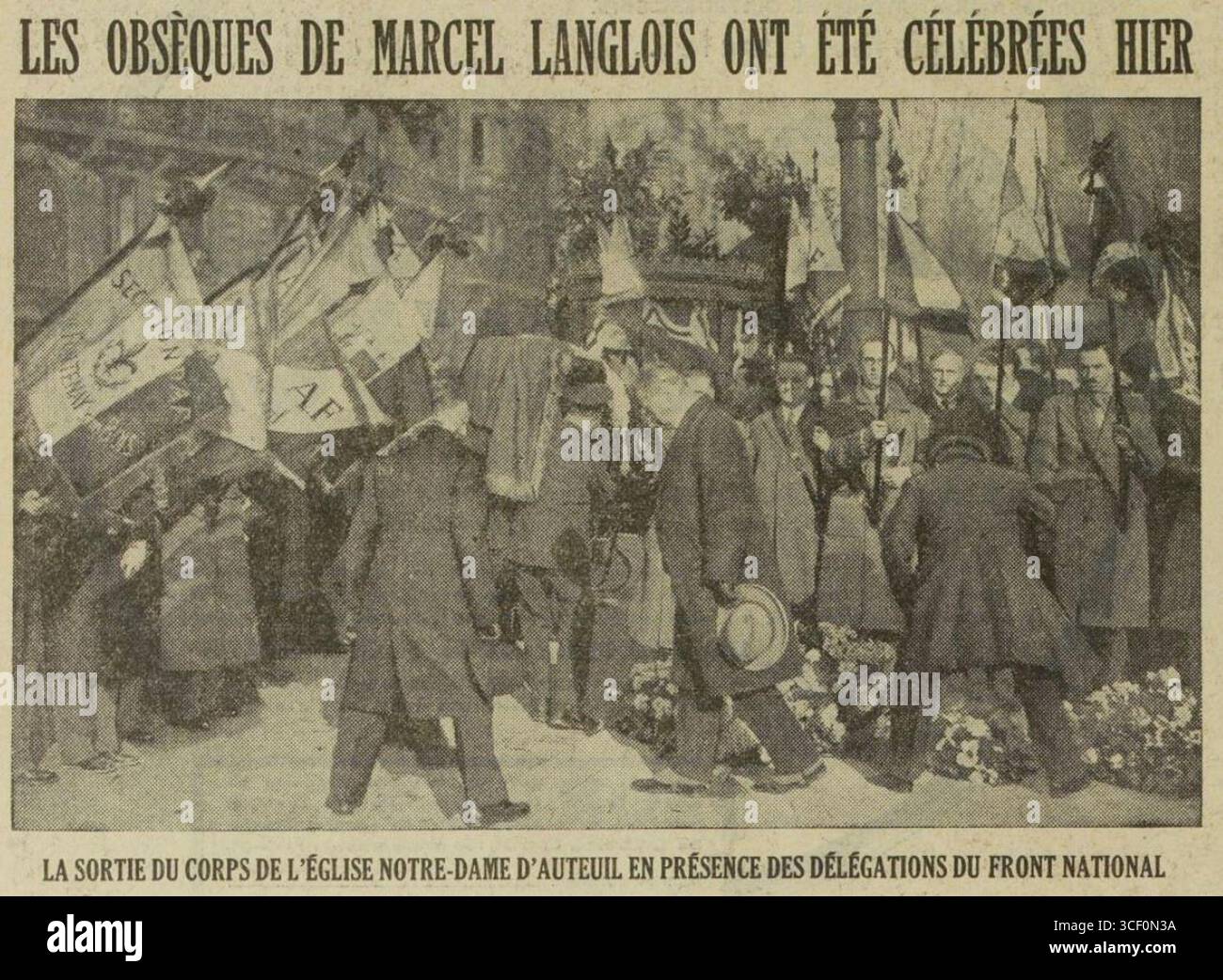 The funeral of Marcel Langlois took place on 7 February 1935 in ...