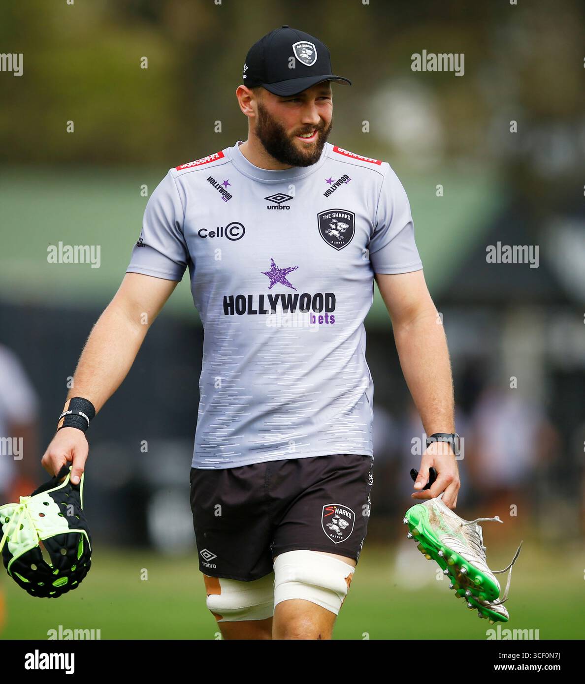 Nick Hatton of the Hollywoodbets Sharks during Hollywoodbets Sharks ...