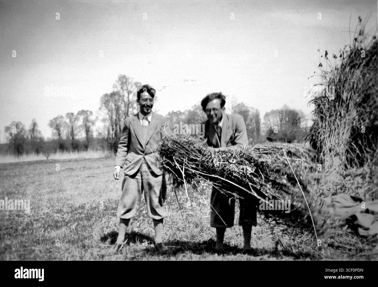 Edgar Weil and Heinz-Günther Knolle captured during their vacation ...