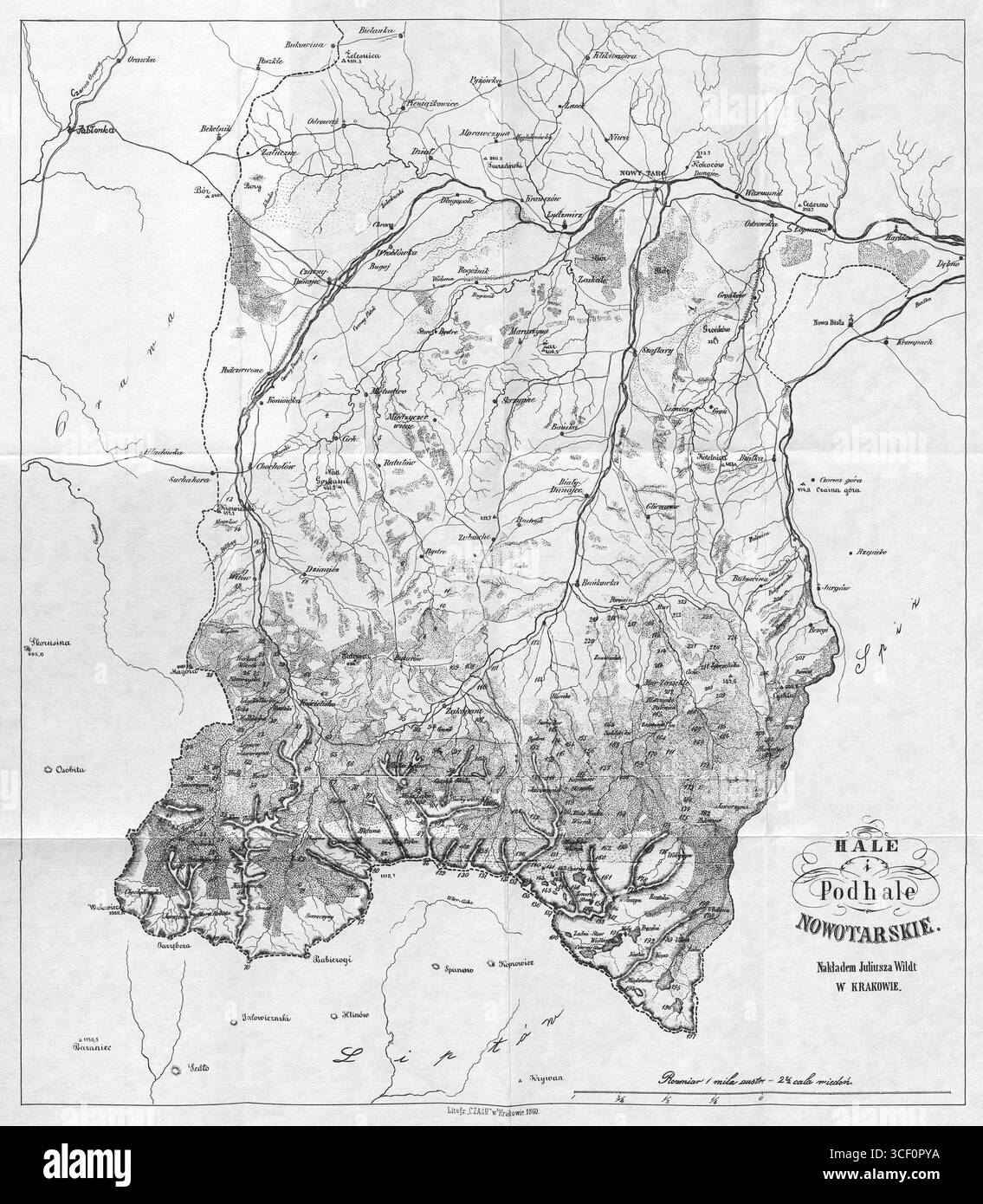 Tatra map Black and White Stock Photos & Images - Alamy