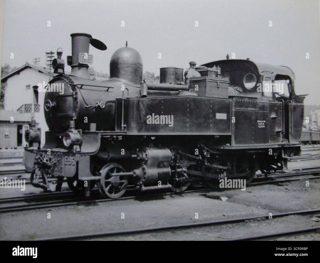 The C.P.E95 meter gauge 2-6-0 Decauville N° 591, built in 1910, was a ...