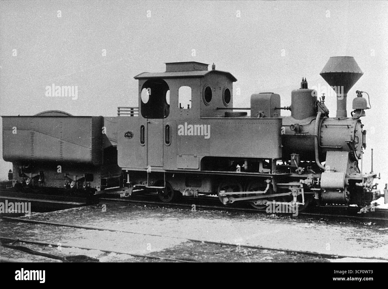 The image shows the 'Elephant' steam locomotive, built in 1919 by ...