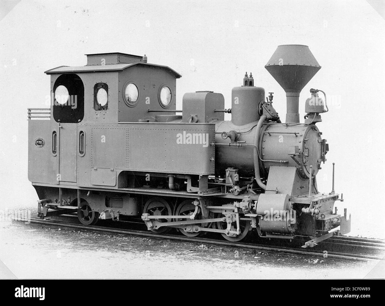 A different angle of the 'Elephant' steam locomotive, built in 1919 by ...