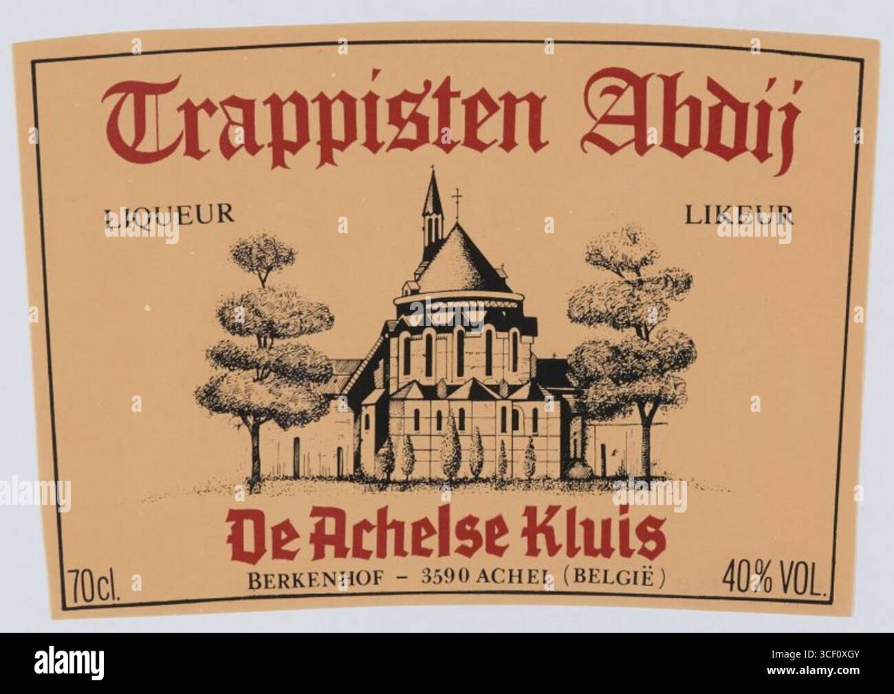 Trappist liqueur hi-res stock photography and images - Alamy