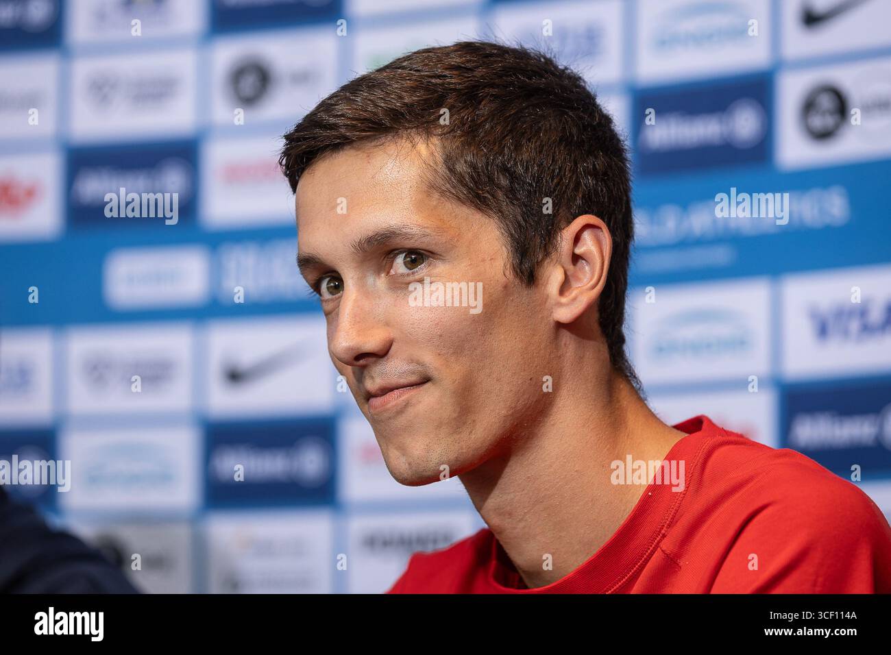 Belgian Ruben Verheyden pictured during a press conference on the 49th ...