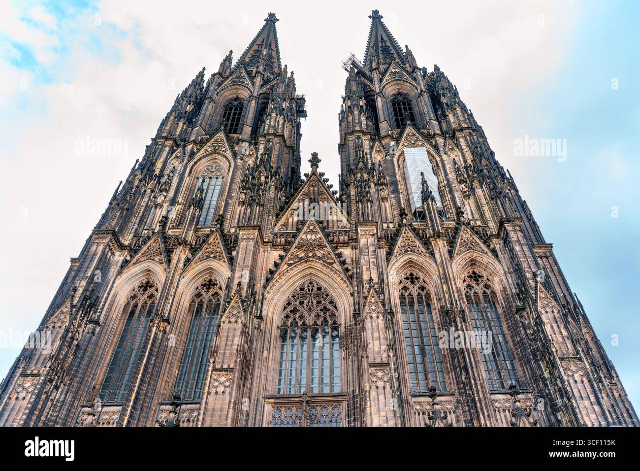 Cologne, Germany - June 15, 2025: Dramatic view of Cologne Cathedral's ...
