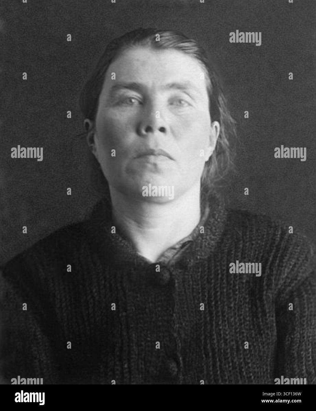 Anna Makandina, photographed by an anonymous prison photographer in ...