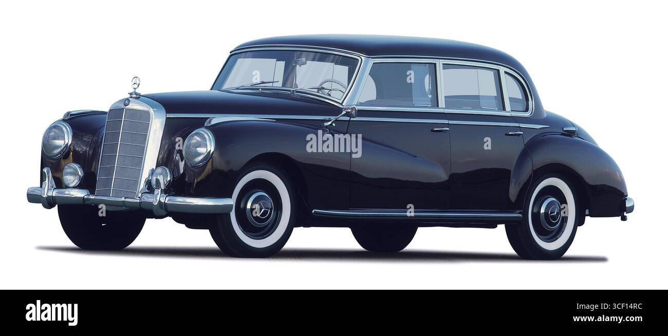 Vintage mercedes benz 300 Cut Out Stock Images & Pictures - Alamy