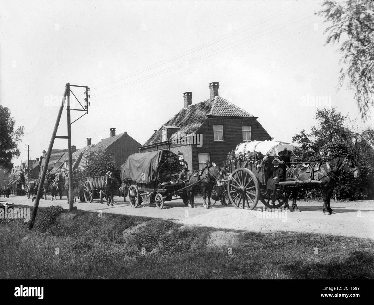 Rural relocation Black and White Stock Photos & Images - Alamy