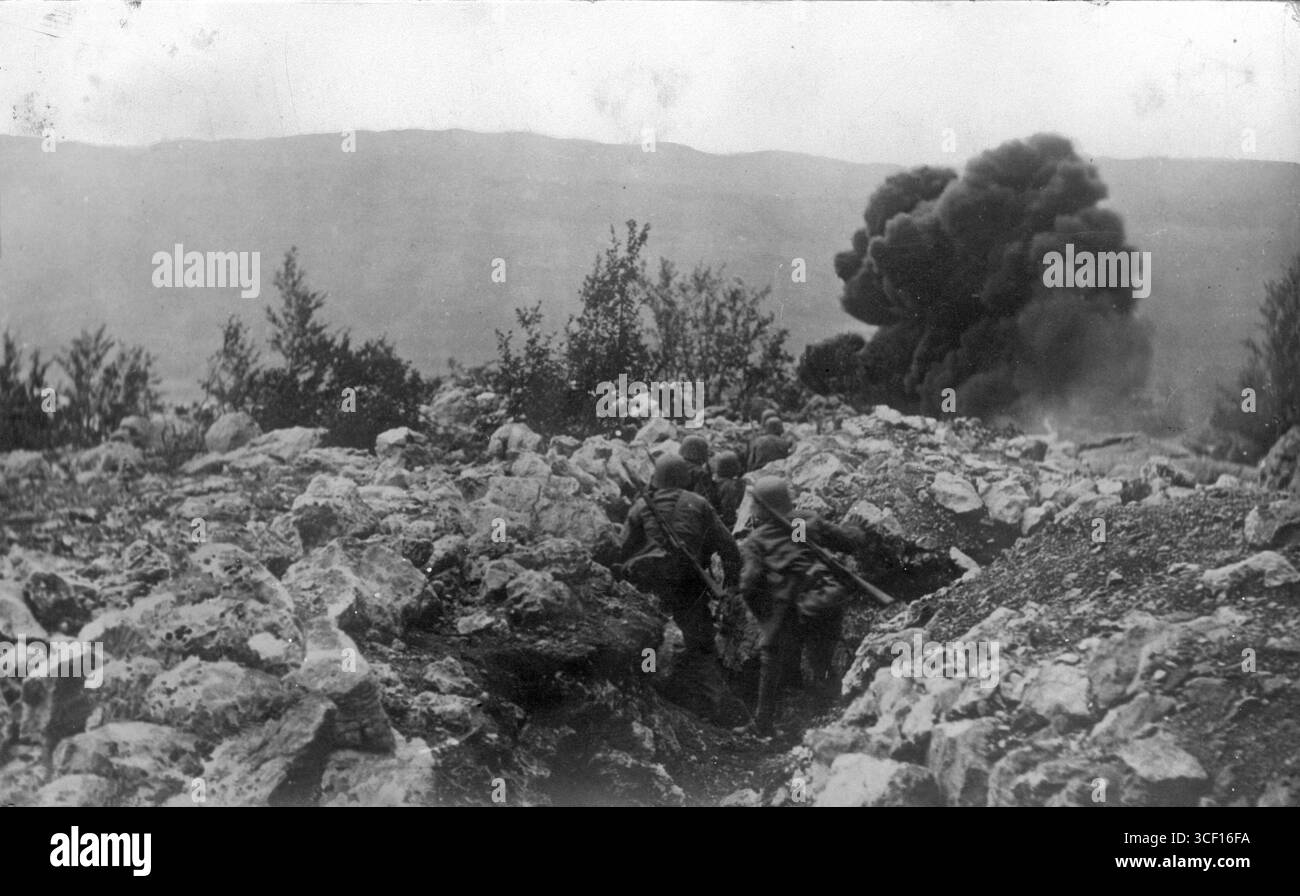 During the 1917 attack Black and White Stock Photos & Images - Alamy
