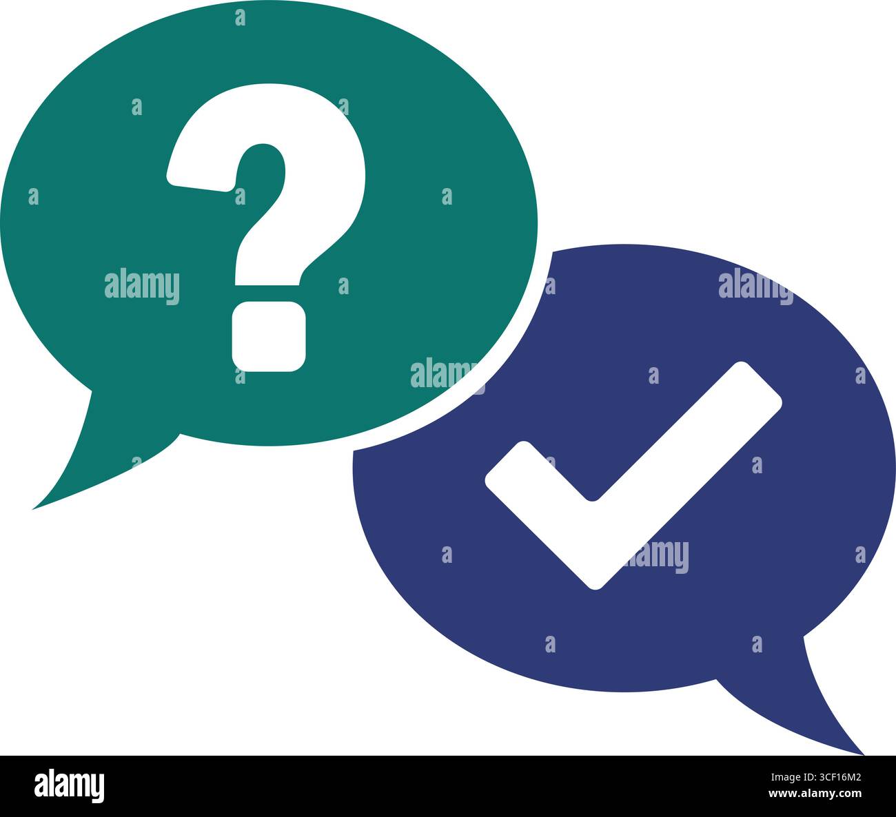 Question mark symbol green Stock Vector Images - Alamy