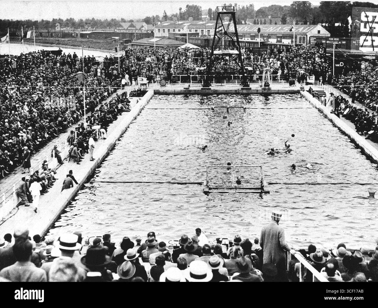 The Olympic Stadium in Amsterdam remains as a monument to the 1928 ...