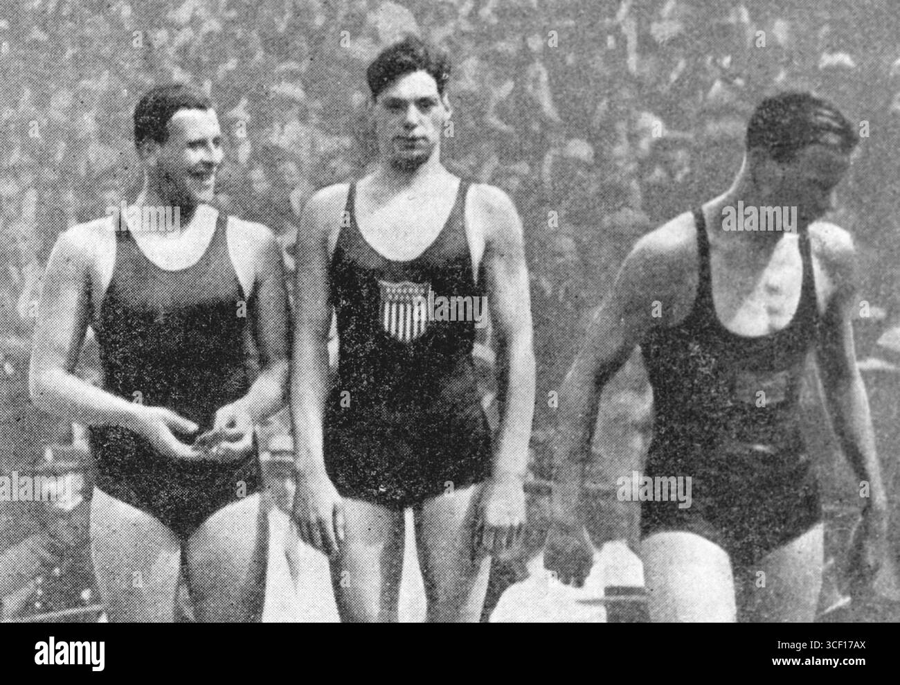 Johnny Weismuller won the gold medal in the 400-meter freestyle at the ...