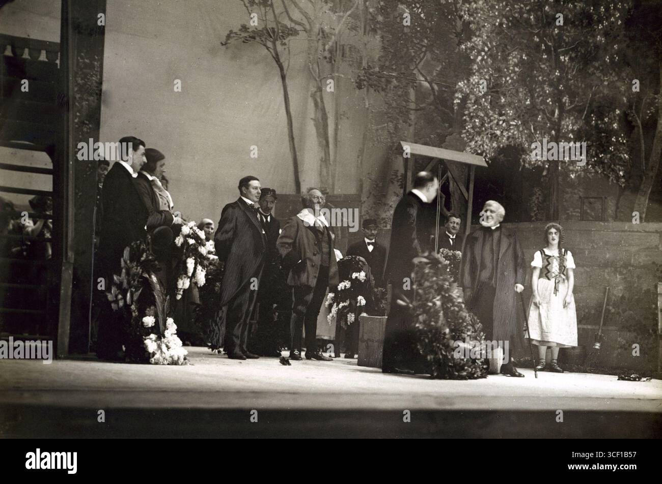 Actor Louis Bouwmeester Sr. (1842-1925) is seen at a special honorary ...