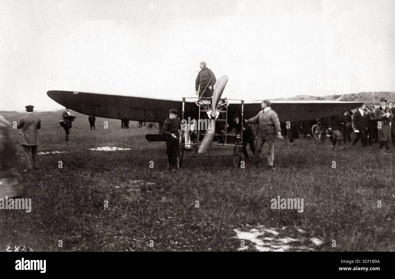 French aviation pioneer Louis Blériot made history on July 25, 1909 ...