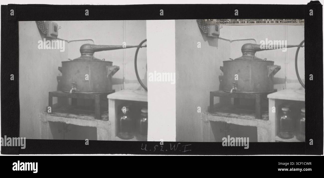 This historical stereoscopic image, used in the permanent display of ...