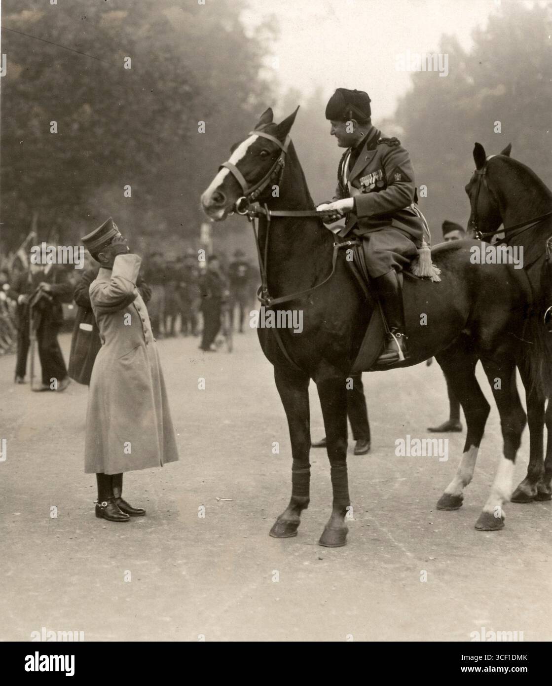 In 1924, Benito Mussolini and his blackshirts took an oath of loyalty ...