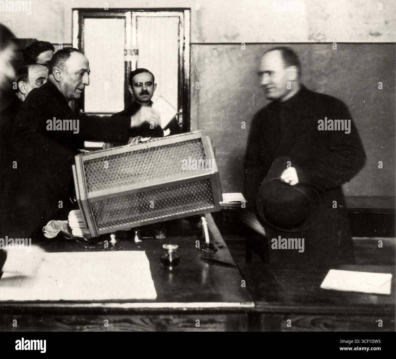 In 1929, Benito Mussolini participated in the Italian elections. A ...
