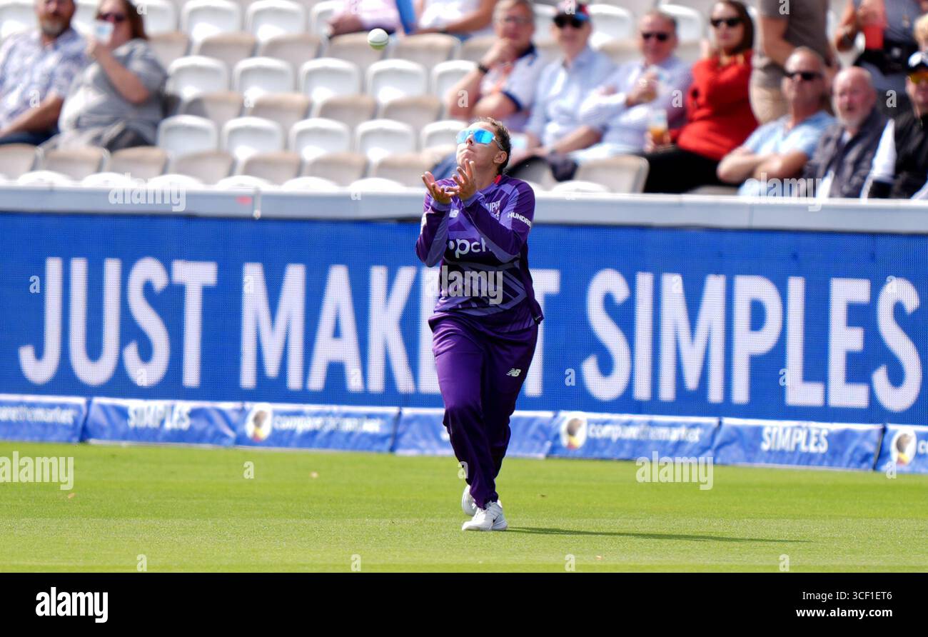 Northern Superchargers' Linsey Smith catches and dismisses London ...
