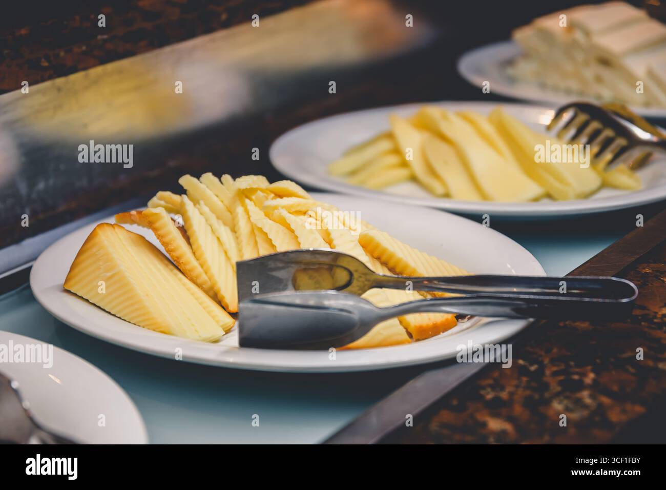 Hotel buffet counter sliced cheese hi-res stock photography and images ...