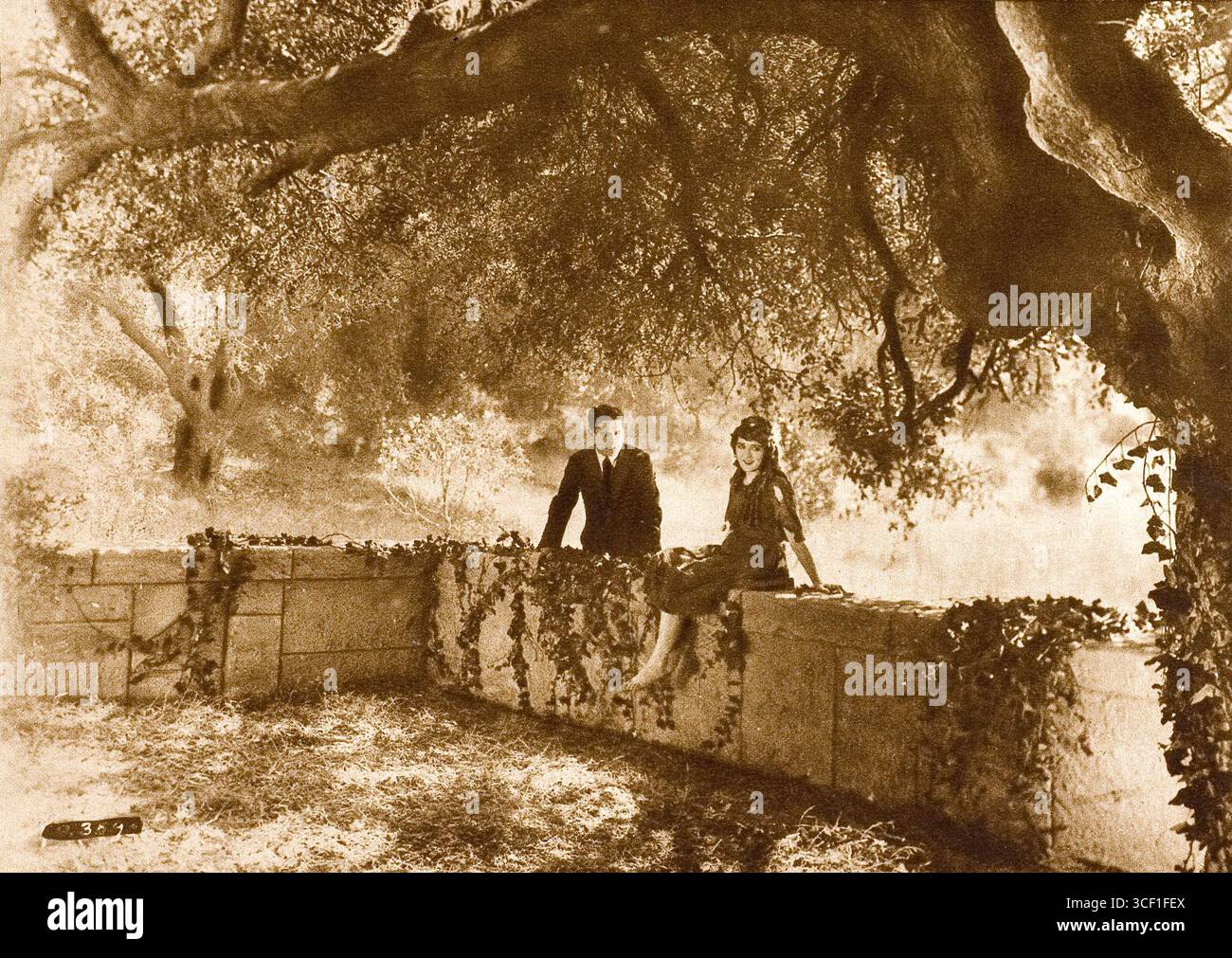 In 1922, a scene from a new film featuring Mary Pickford and Lloyd ...