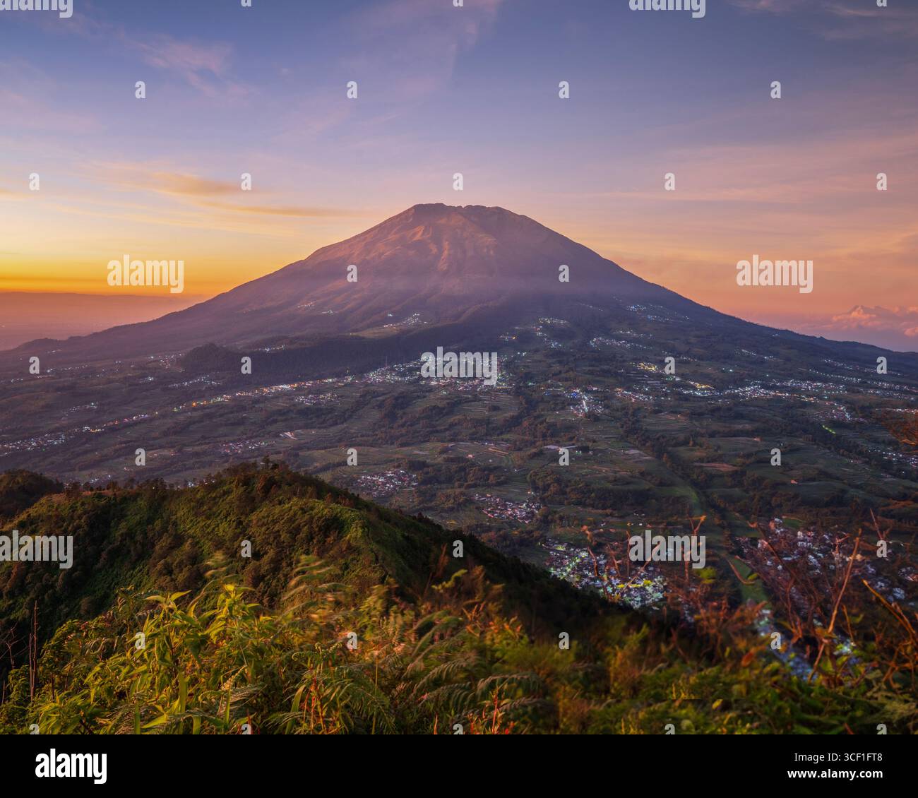 Mount Merbabu, located in Central Java, Indonesia, is a breathtaking ...