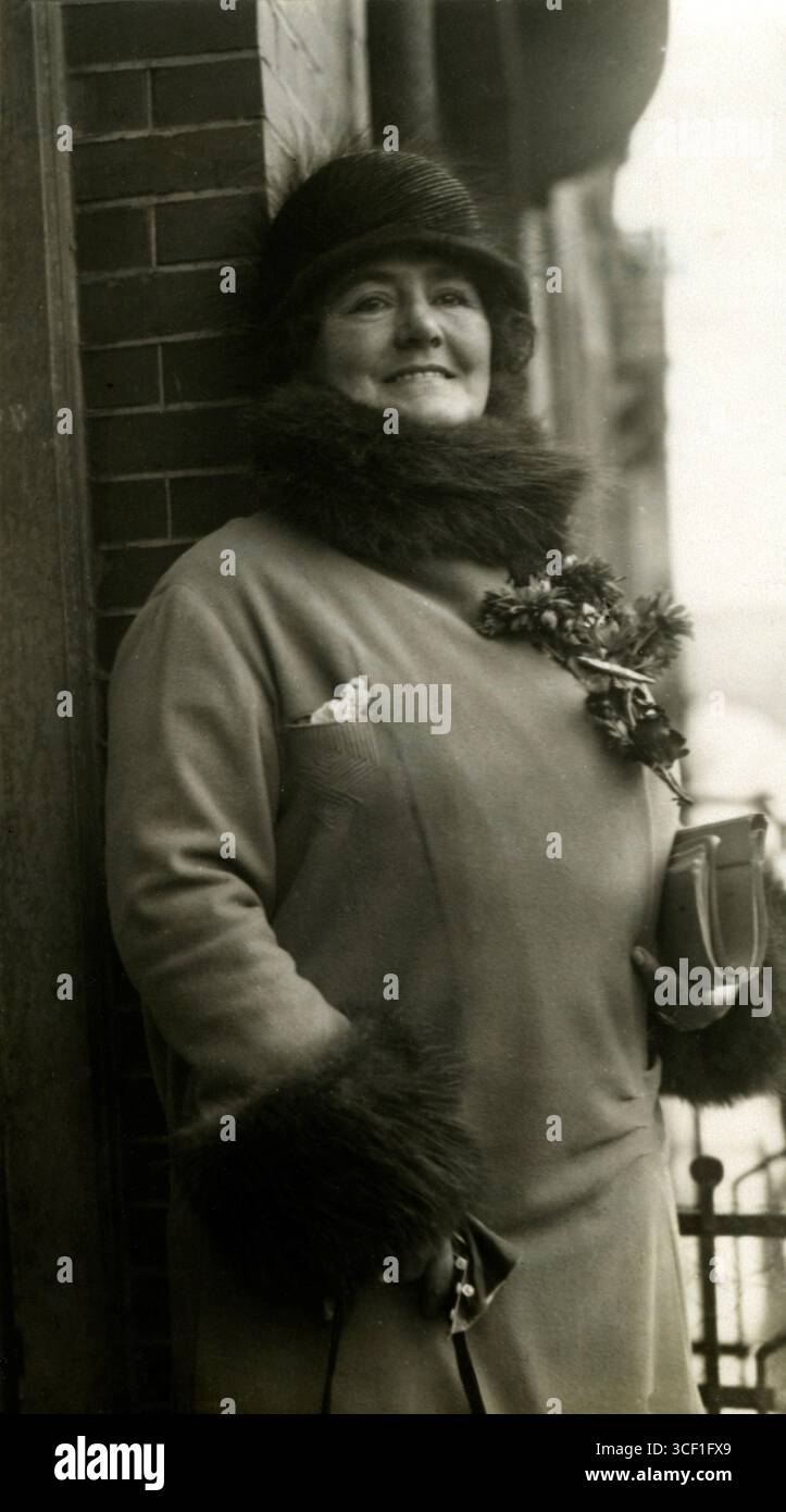 Actress Rika Hopper is photographed in 1923 before her departure from ...