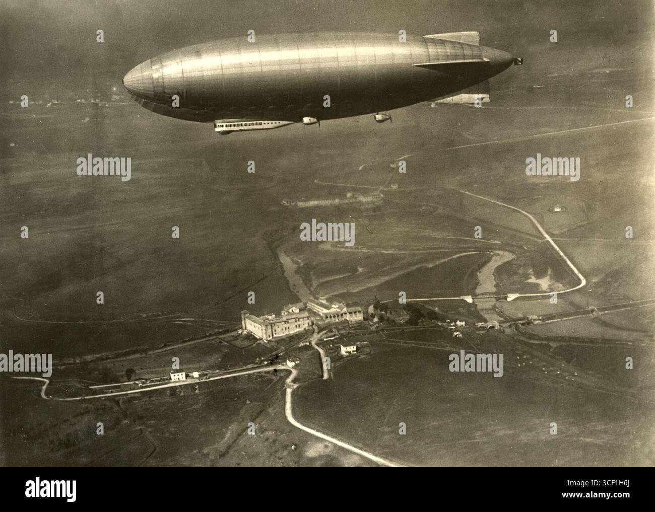 The N 1 Norge airship, designed by Umberto Nobile and acquired by ...