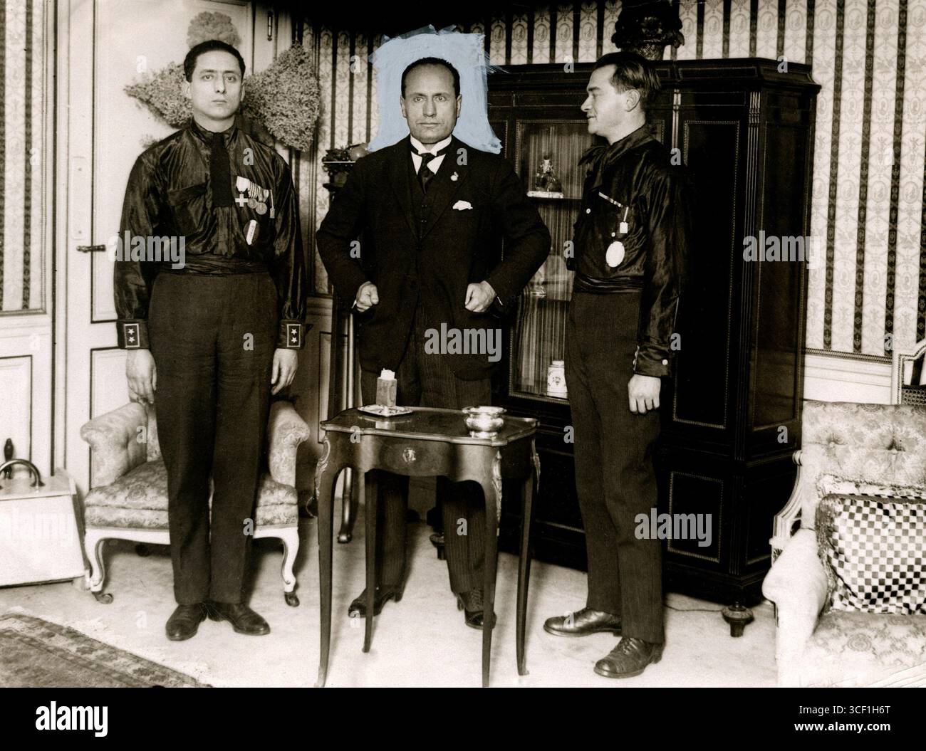 In 1923, Italian Prime Minister Benito Mussolini visits London and is ...