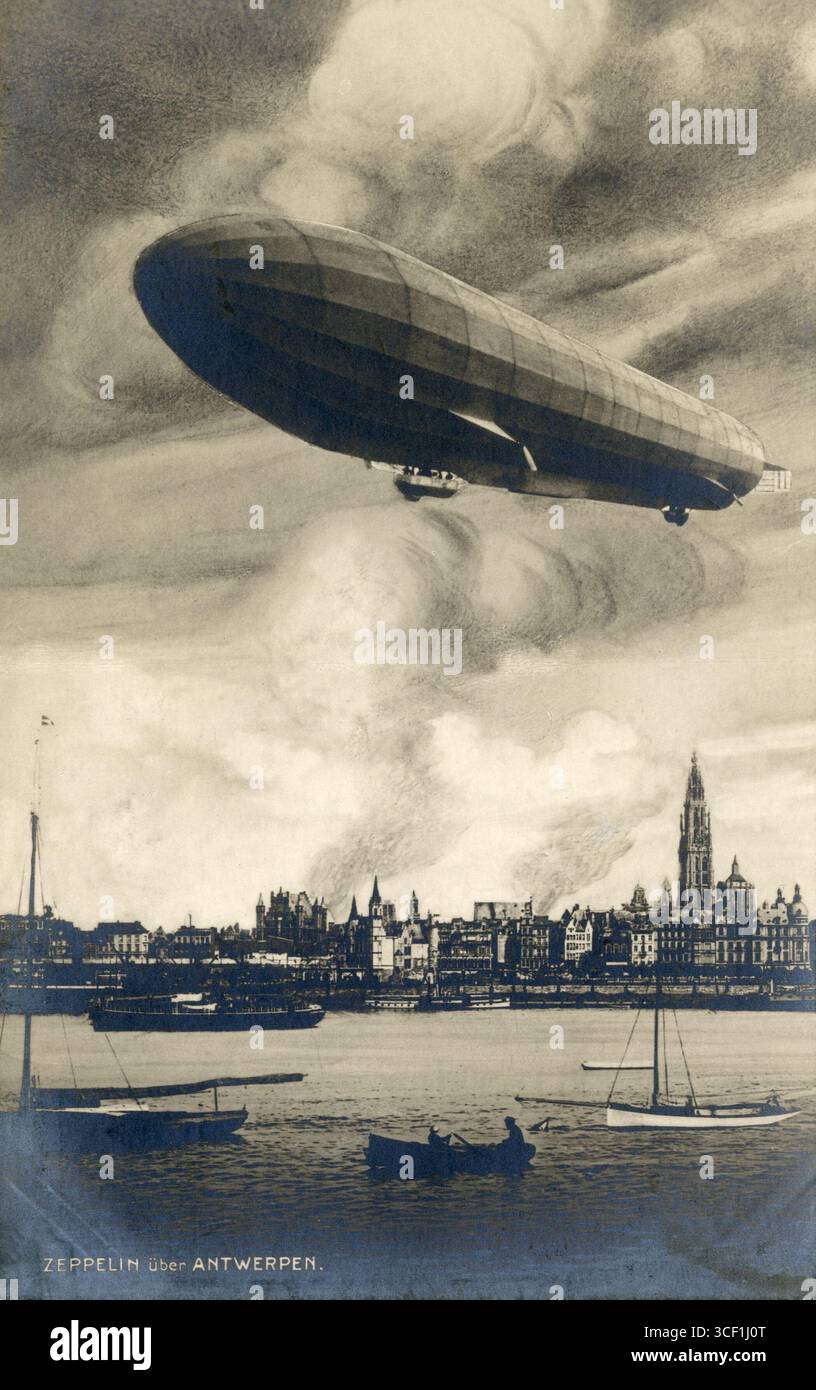 Zeppelin raid hi-res stock photography and images - Alamy