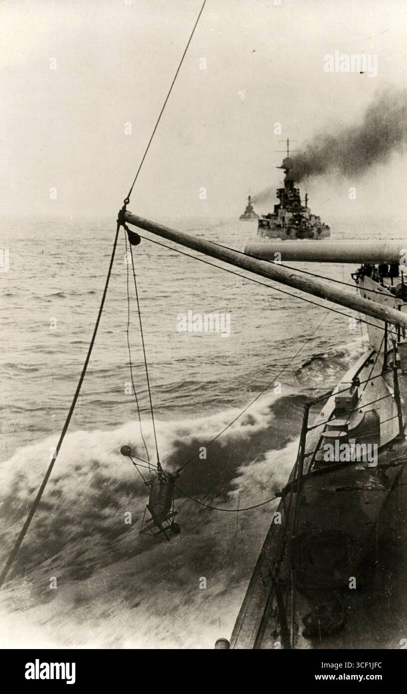 The Paravane, a device invented by British Lieutenant C.D. Burney after ...