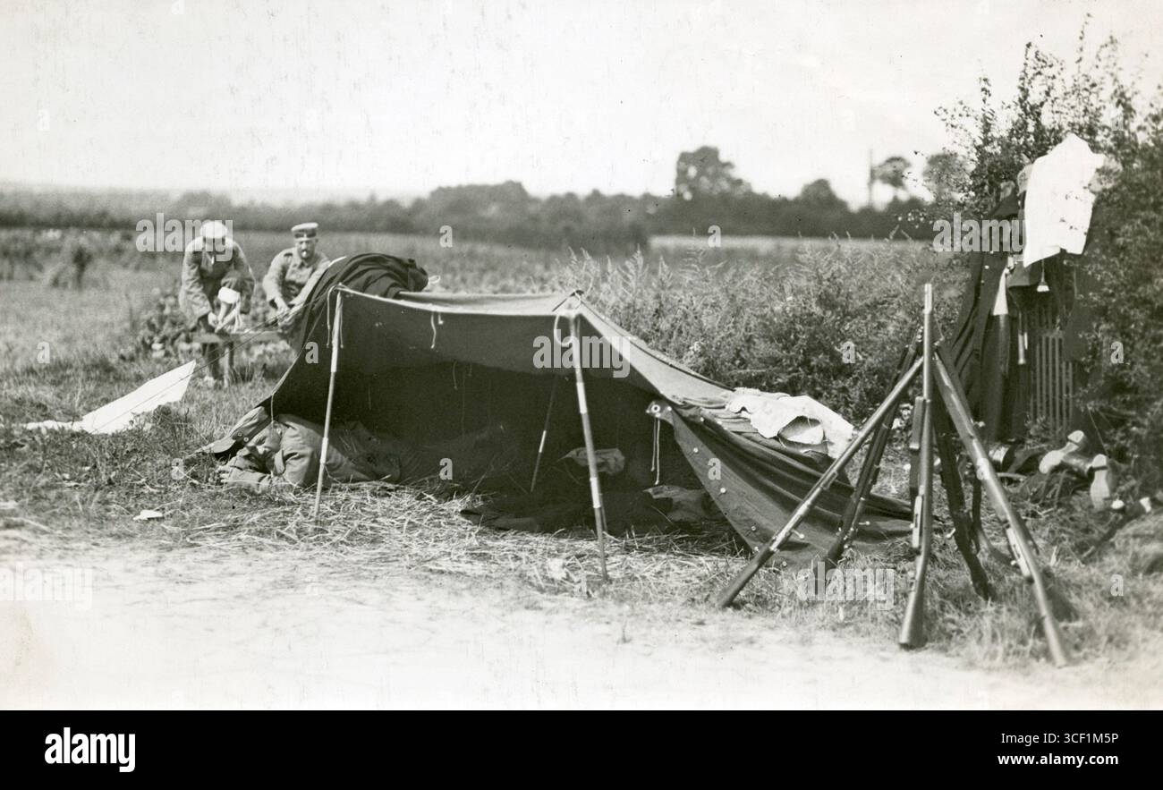 A German border post at the 'Hollandse streep' in Belgium during World ...