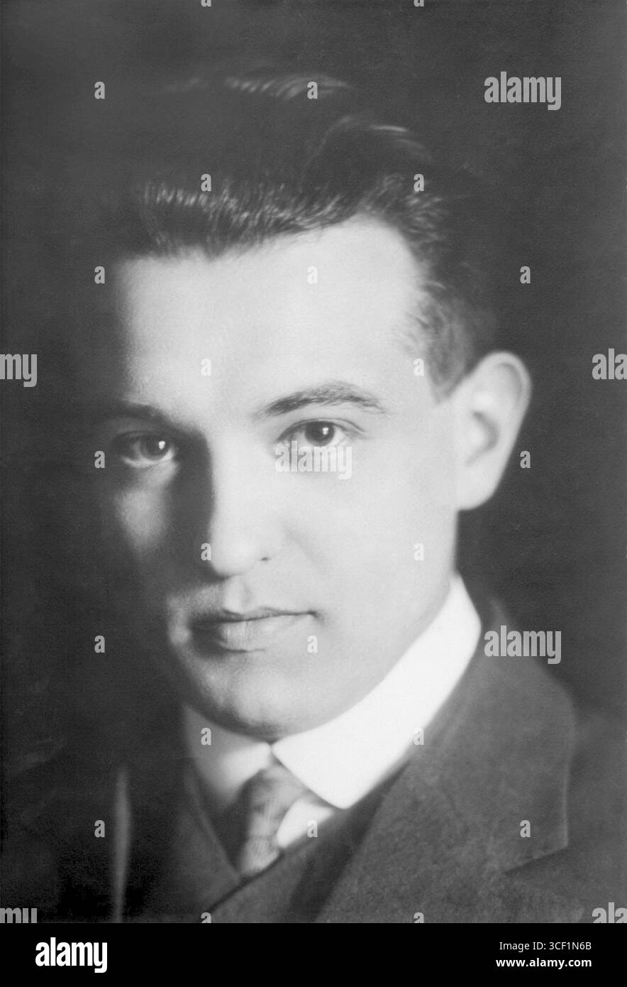 Photograph taken before 1950 showing Bohumil Tureek, a Czech architect ...