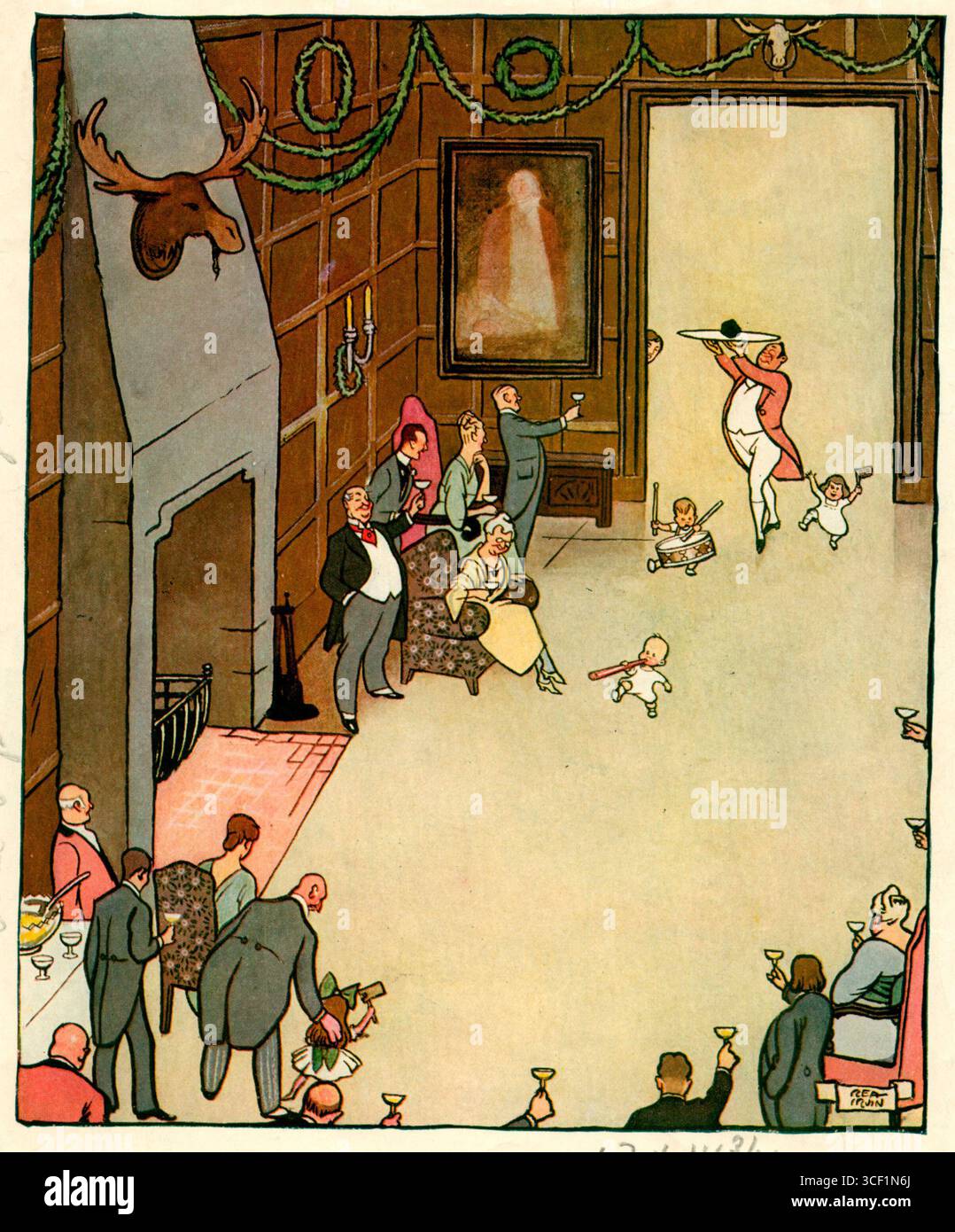 A 1919 political cartoon depicting the coal shortage during the winter ...