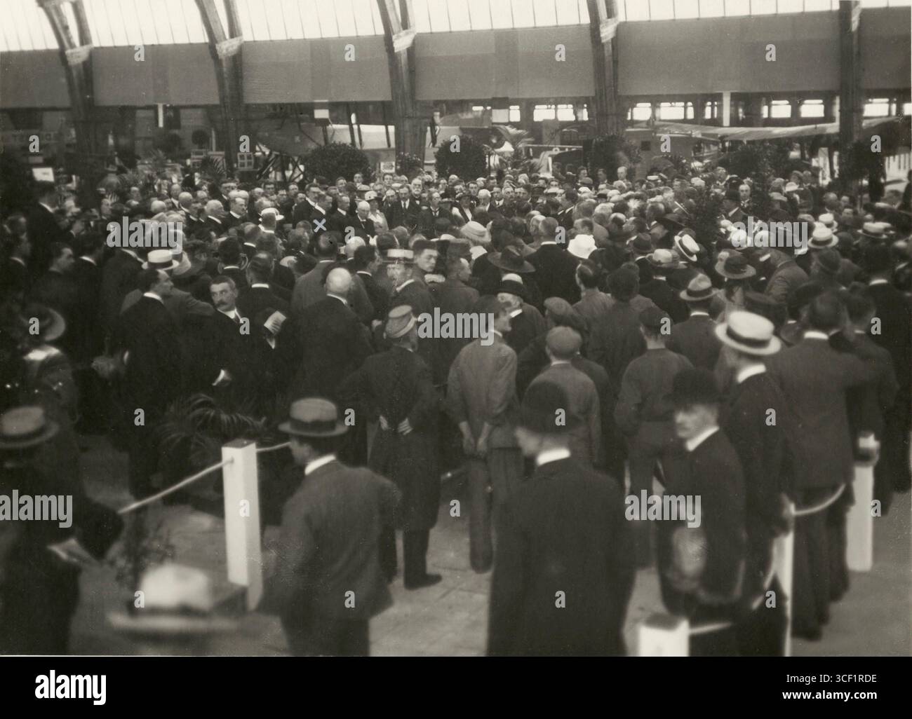 The opening ceremony of the First Aviation Exhibition (ELTA) in ...