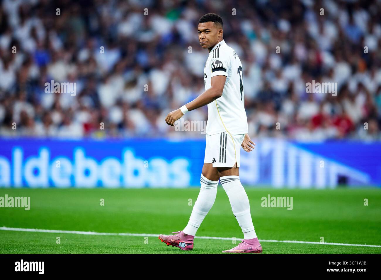 Real madrid mbappe laliga 2025 august hi-res stock photography and ...