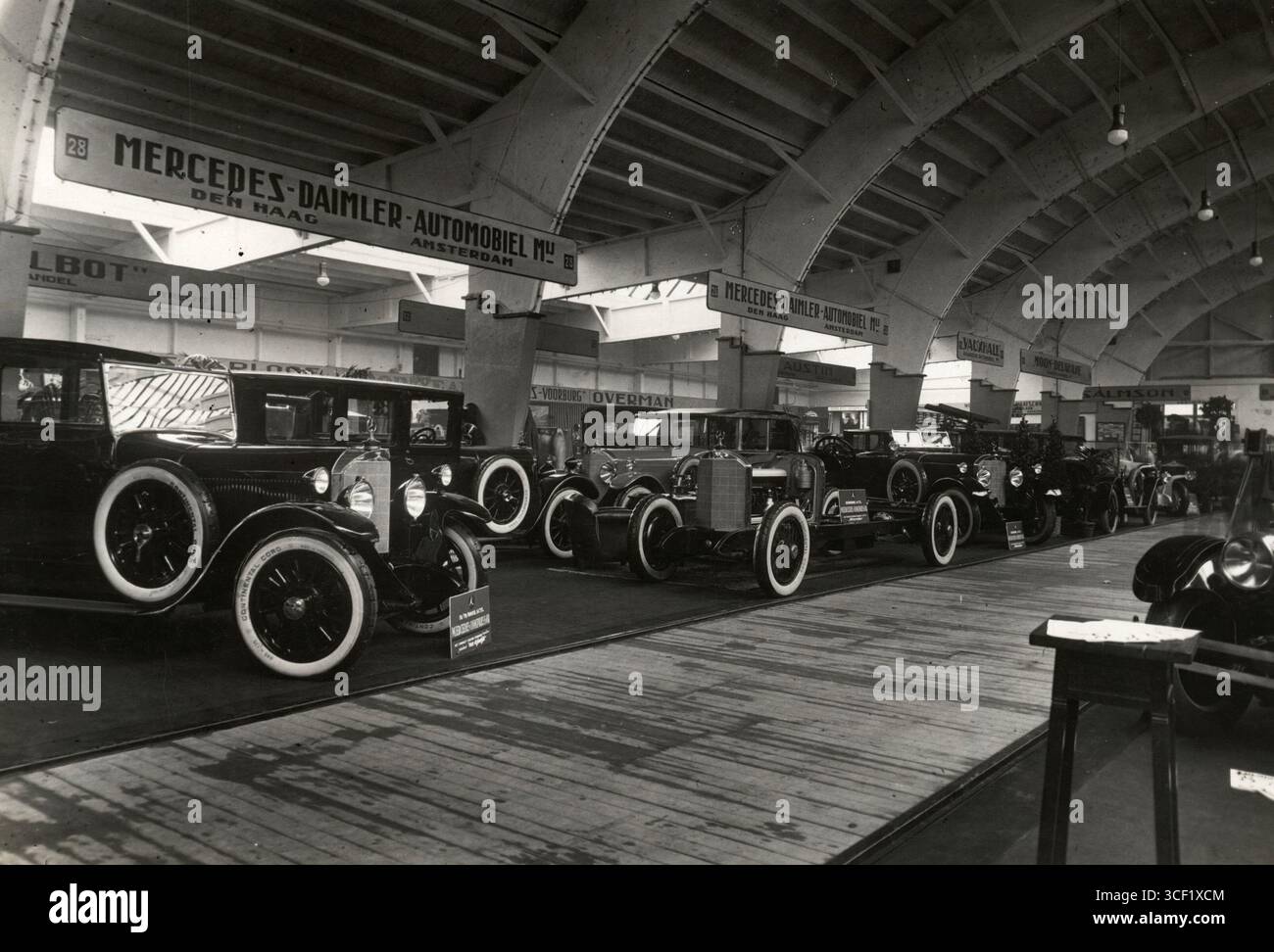 The 1925 presentation of new Mercedes models by Mercedes-Daimler ...