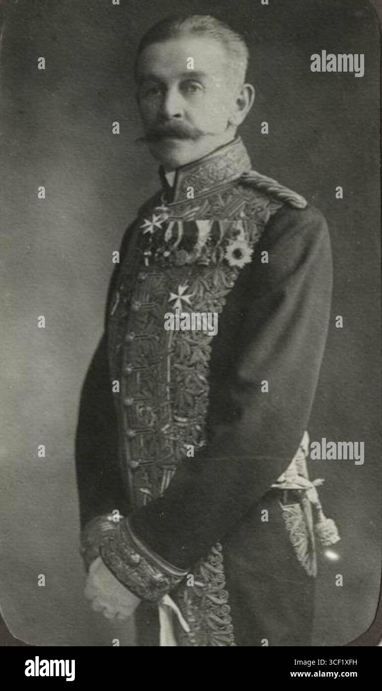 Axel Peter Eduard von Buxhoeveden (1856-1919), a German Baron and ...