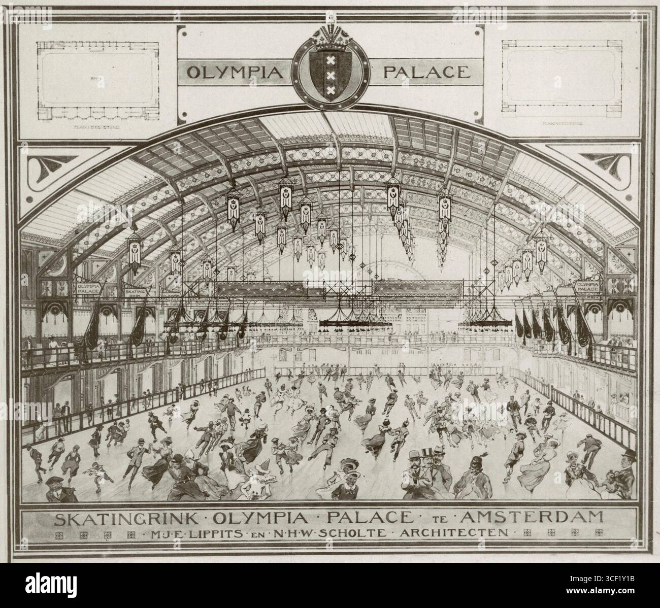 In 1912, a design for an Ice Palace in Amsterdam was created by ...