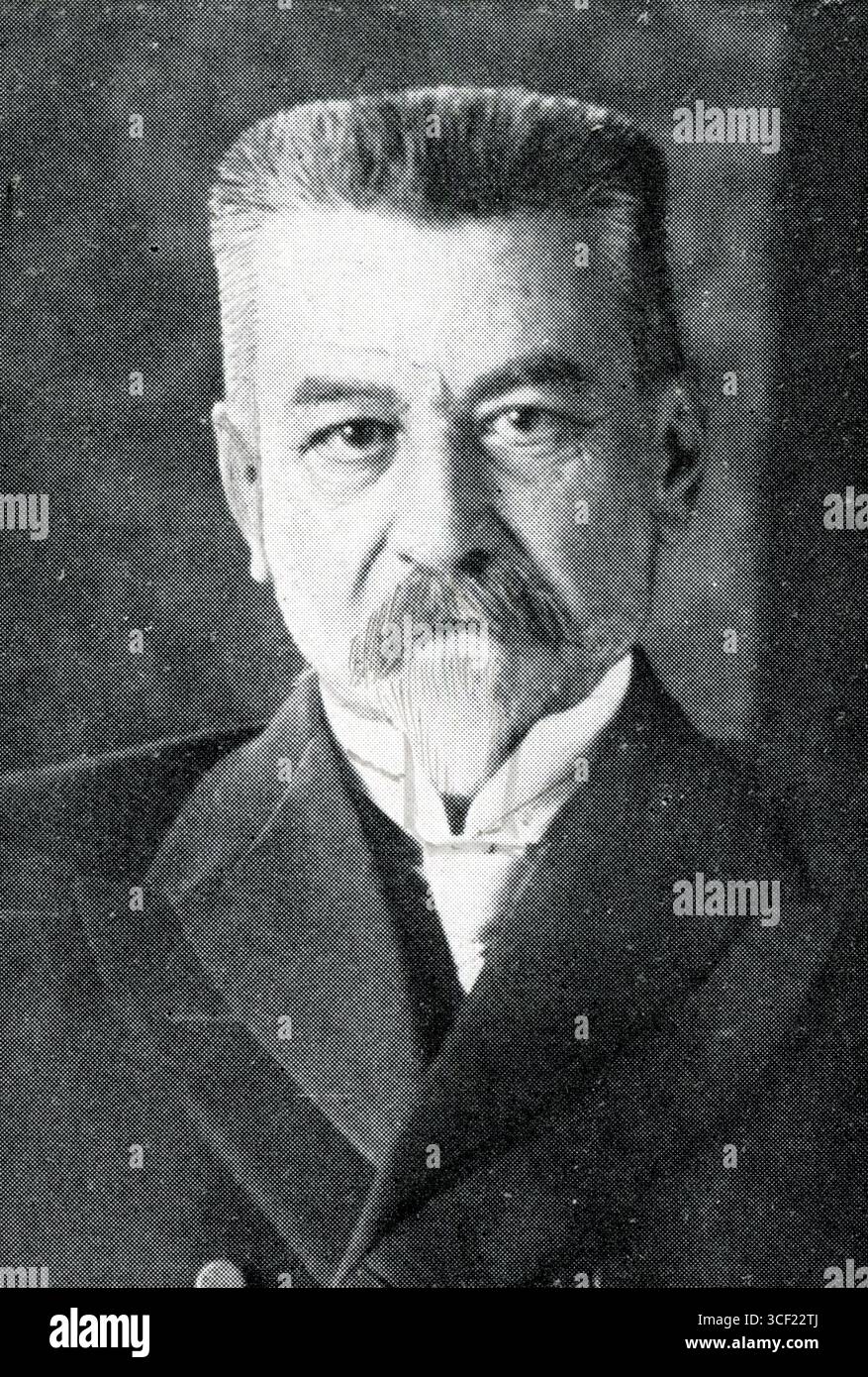 A Serbian peace negotiator at the end of the First Balkan War, 1912. No ...