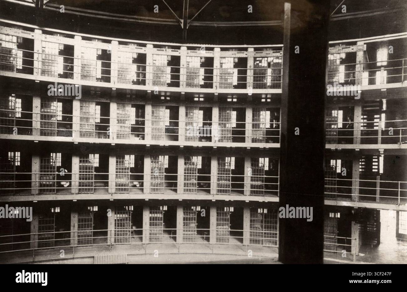 In 1926, Stateville Prison in the United States is shown with its ...
