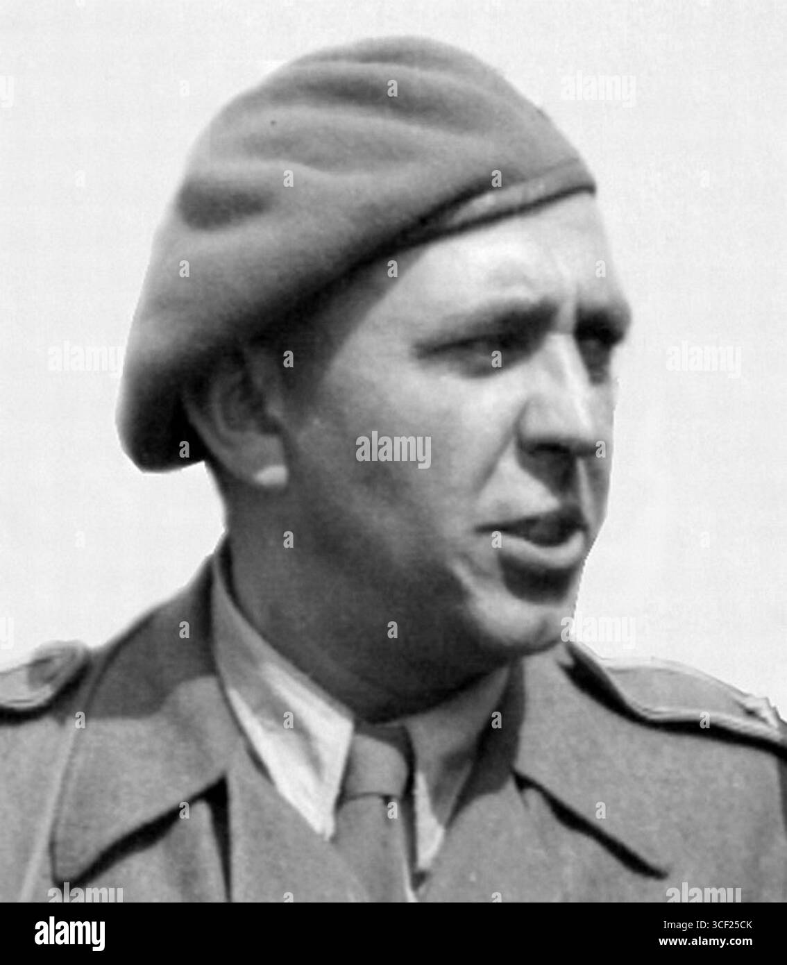 Jiri Pujman, a Czech soldier and resistance fighter, is photographed on ...