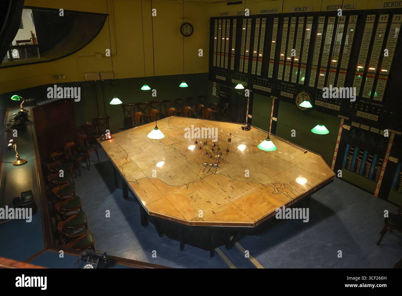 Raf england map hi-res stock photography and images - Alamy