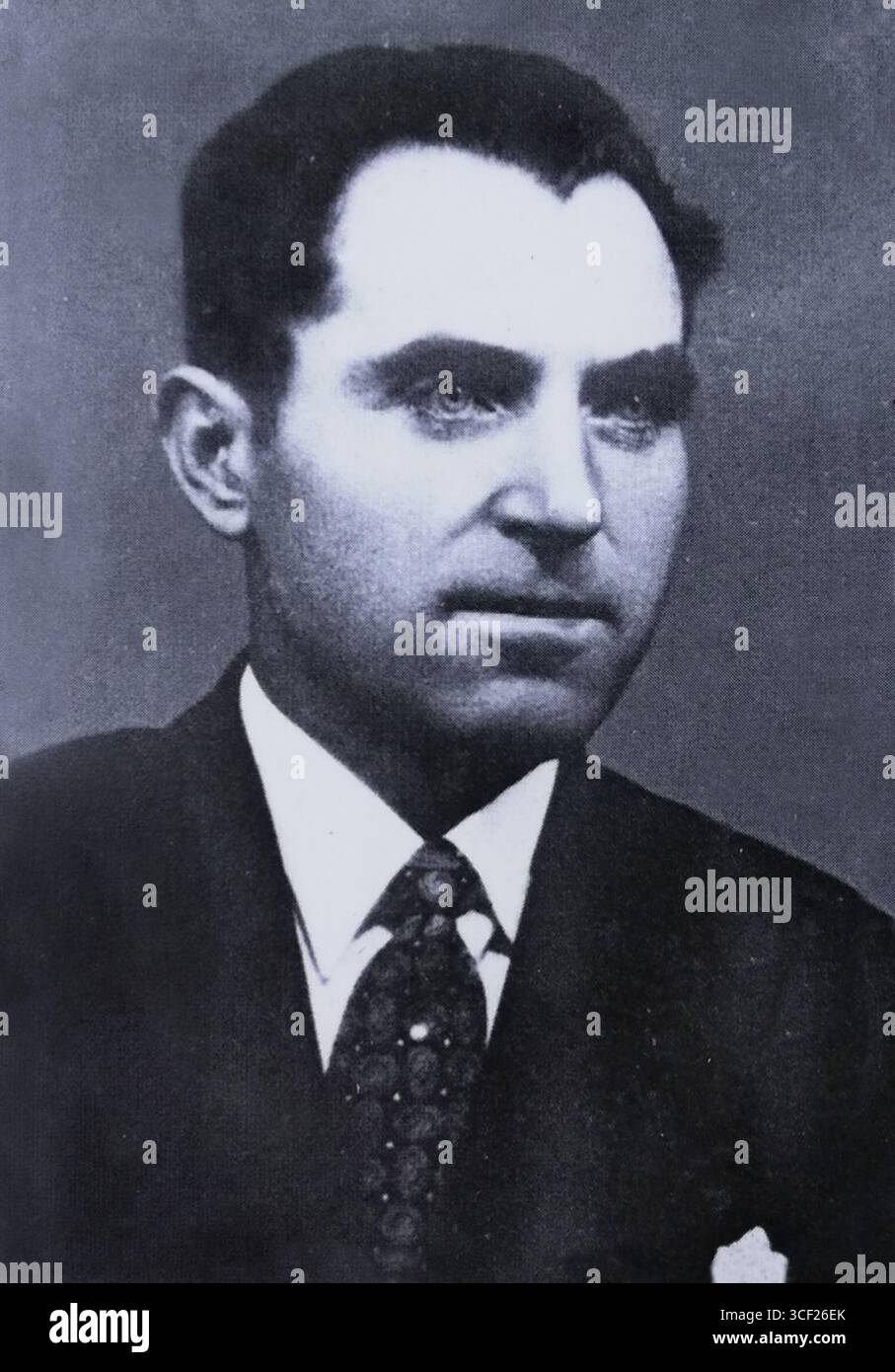 A photograph of Jan Zacharias, a member of the Jinonice resistance ...