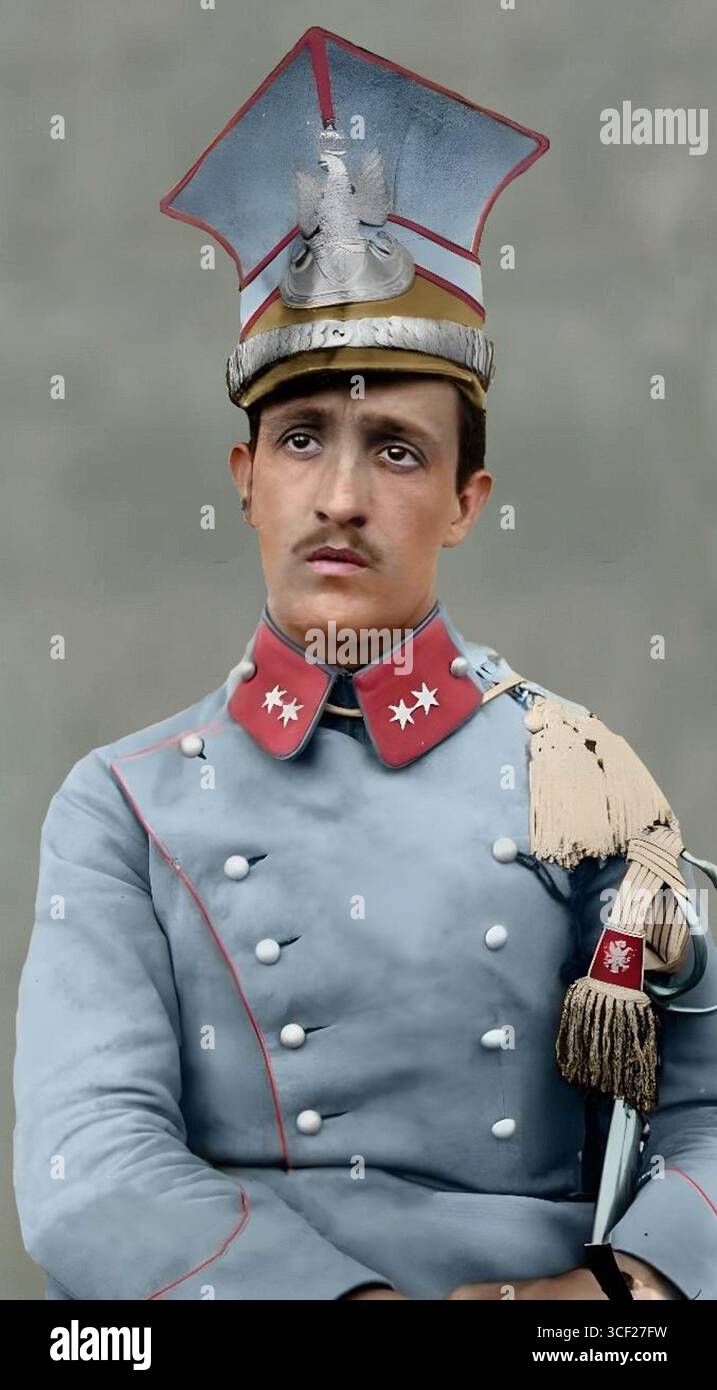 This image depicts Gustaw Orlicz Dreszer, a Polish Ulan, from May 25 ...