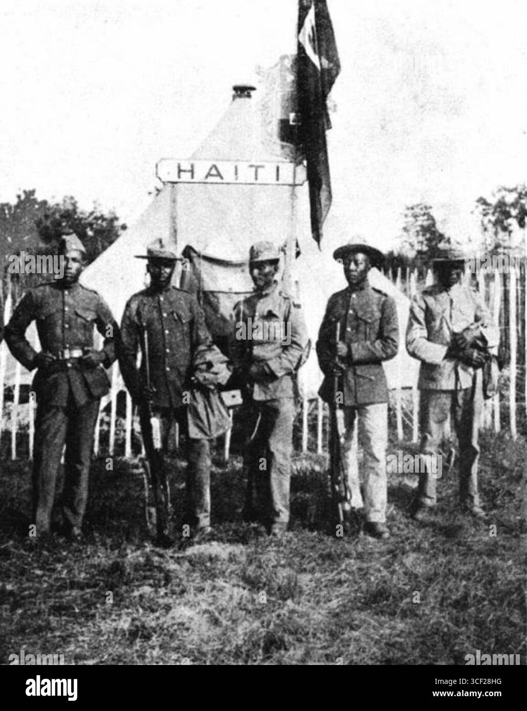The Haitian rifle shooting team participated in the 1924 Summer ...