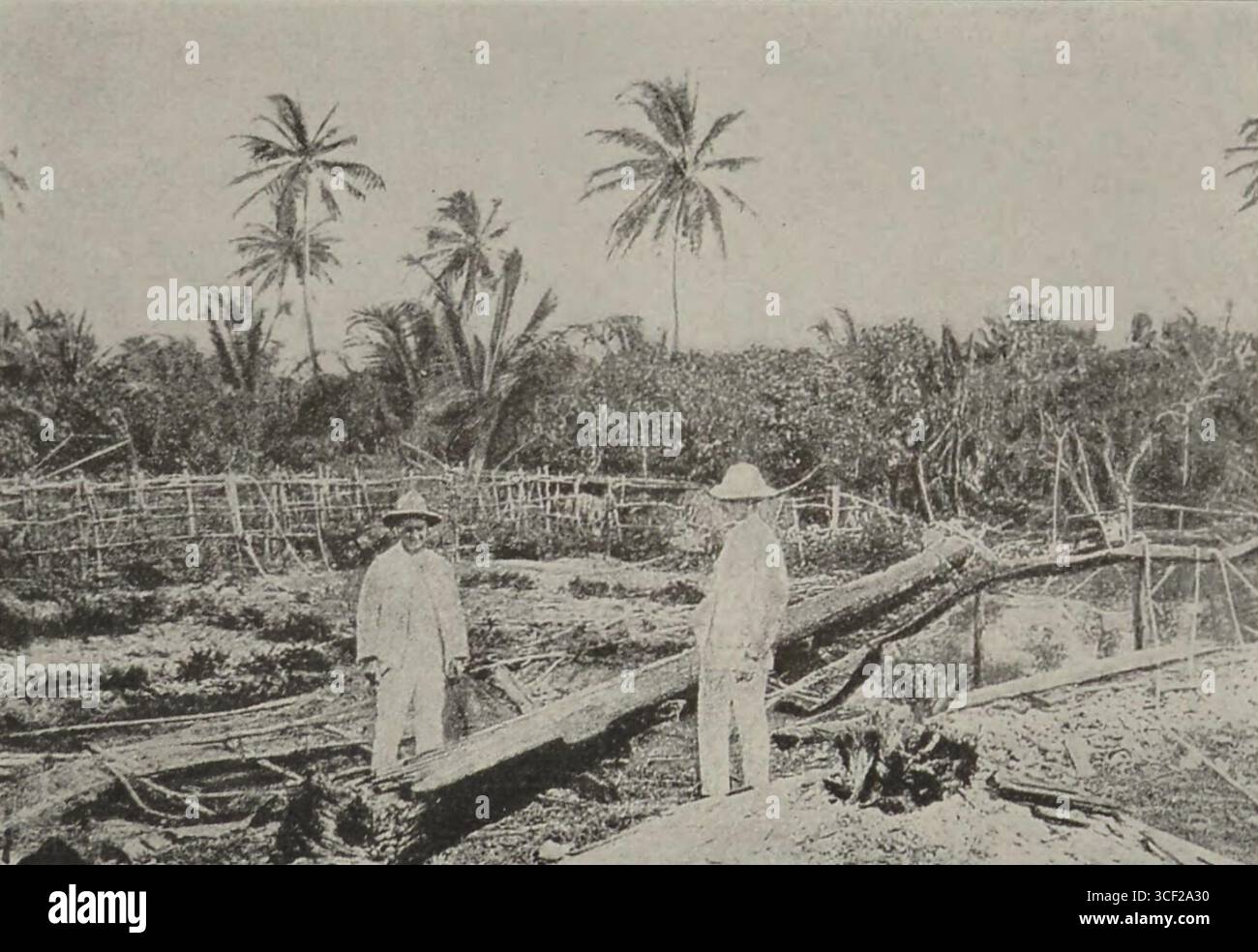 In September 1914, during the Fanning raid, the wireless mast on Cocos ...