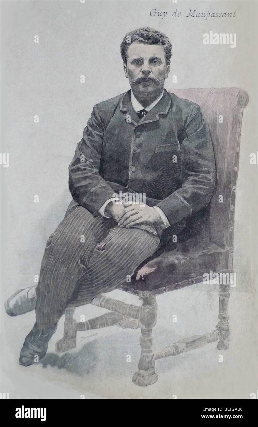 Maupassant likeness hi-res stock photography and images - Alamy
