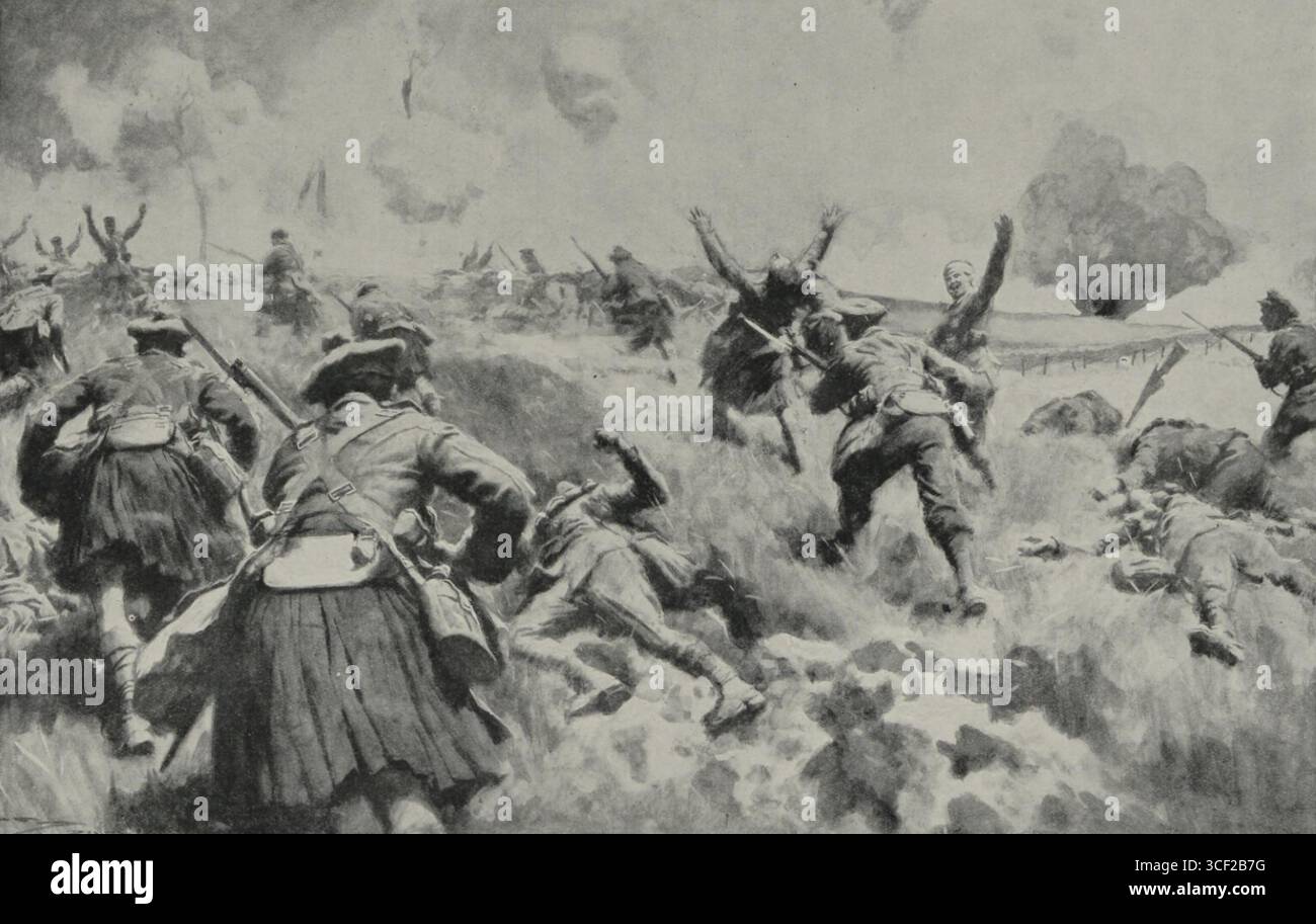 On July 19, 1915, British forces launched a charge at Hooge to ...