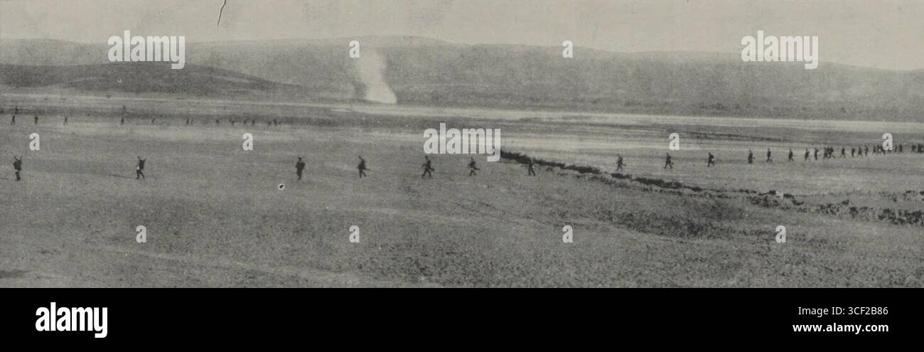 In 1915, during the Gallipoli Campaign, long lines of infantry advanced ...